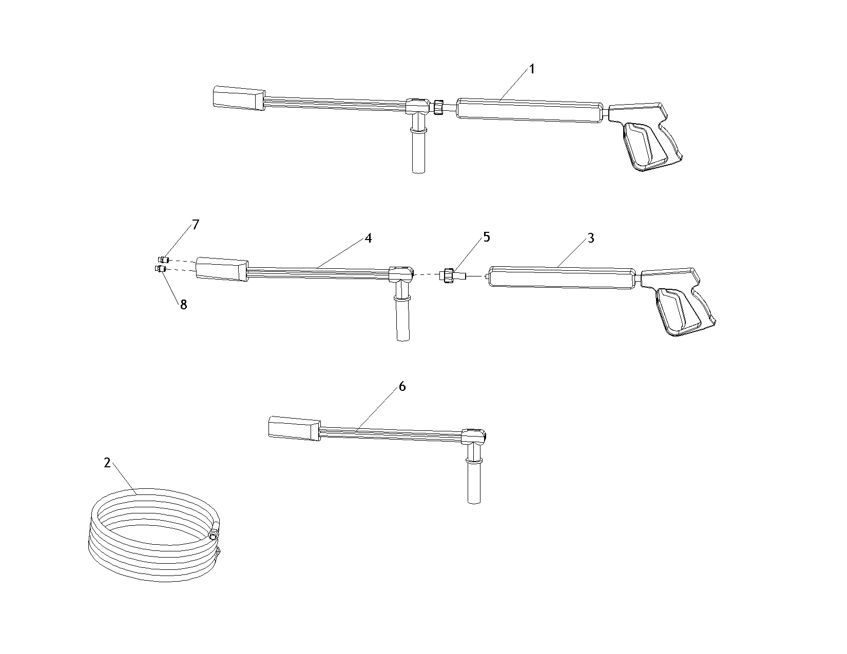 Nhp Silver Tri Eau Froide 200b - 15l/min - Flexible 20m
