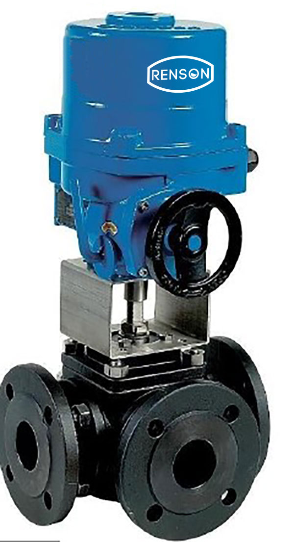 Vanne Br 3 Voies 783l Dn125 Motorisee Elect 230v