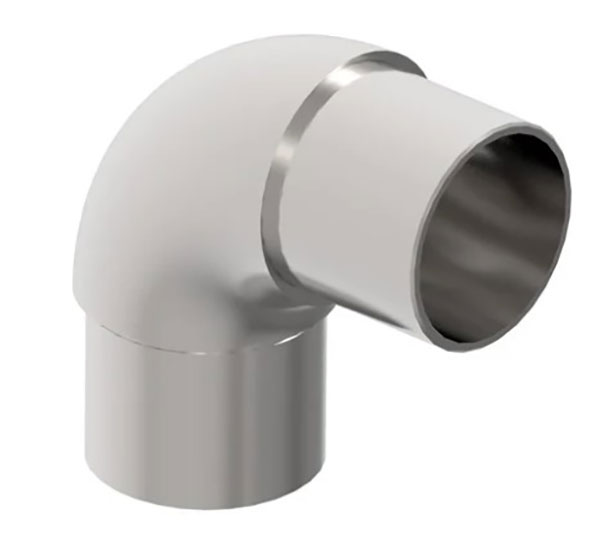 Coude 90° Dia 100 Inox